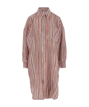Bottega Veneta Striped Shirt Dress