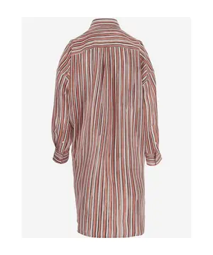 Bottega Veneta Striped Shirt Dress