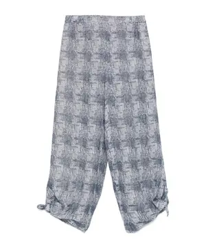 Emporio Armani Checks Pants For Women