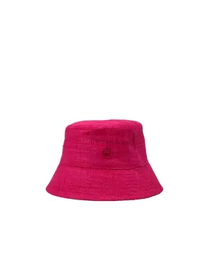 Ruslan Baginskiy Logo Detailed Bucket Hat - Red