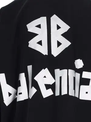 Balenciaga Tape Type Oversized T-shirt