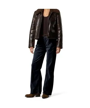 DONDUP Straight Leg Corduroy Trousers