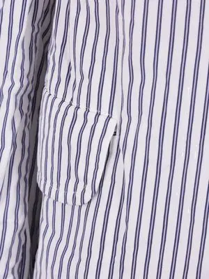 Comme Des Garçons Single-breasted Striped Blazer