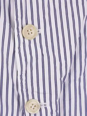 Comme Des Garçons Single-breasted Striped Blazer