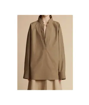 Khaite Tito Long-sleeved Blouse