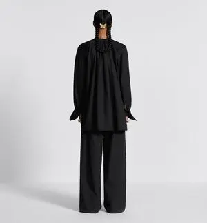 Dior Flared Trousers With Drawstring Waist