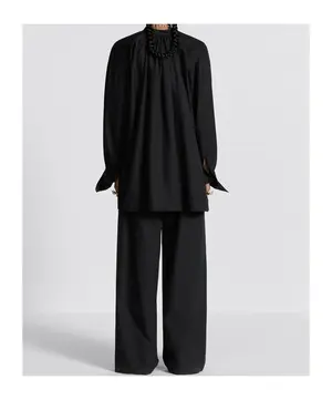 Dior Flared Trousers With Drawstring Waist
