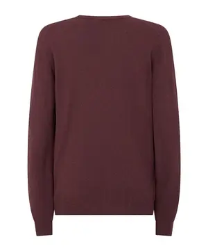 ROBERTO COLLINA Crew Neck Knitted Sweater - Red