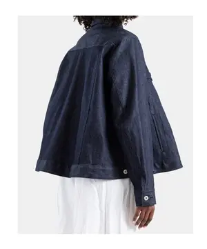 Comme Des Garçons Long-sleeved Denim Jacket