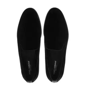 Dolce & Gabbana Velvet Loafers