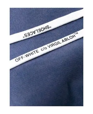Off-White Logo Printed Hooded Sweater