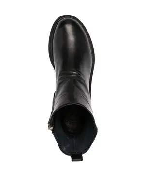 Officine Creative Side Zipper Ankle Boots