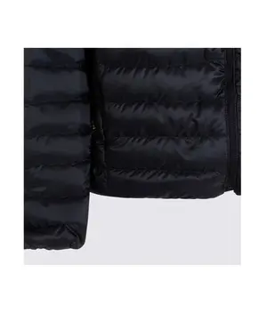 Canada Goose Stratus Tonal Label Hooded Jacket - Black