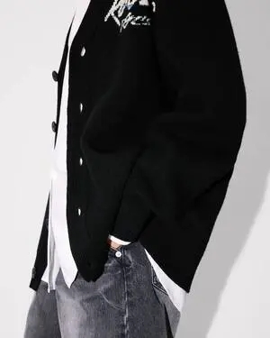 Kenzo X Futura 2000" Genderless Cardigan