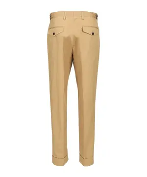 Dries Van Noten Tailored Cuffed Trousers