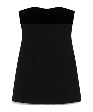 Max Mara Strapless Mini Dress