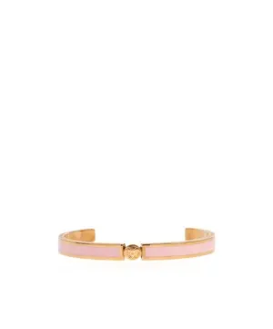 Versace Medusa Medallion Enamel Cuff Bracelet