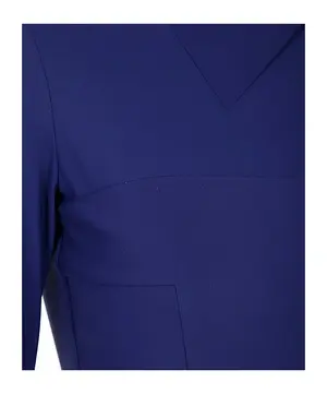 Chiara Boni La Petite Robe Asymmetrical Peplum Top With Lapels