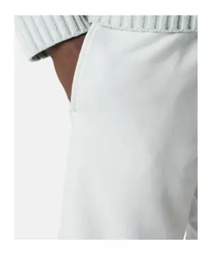 Stone Island Drawstring Fleece Shorts - Sky-blue