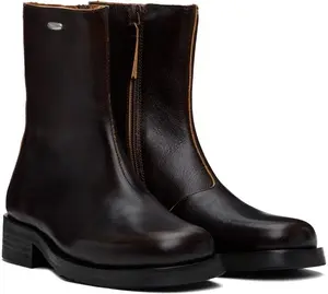 Our Legacy Camion Side-zip Boots - Black