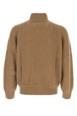 Le Kasha High-neck Ribbed-knit Jumper
