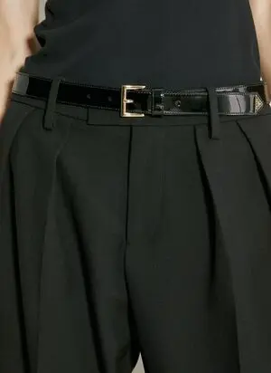 Prada Logo Plaque Belt