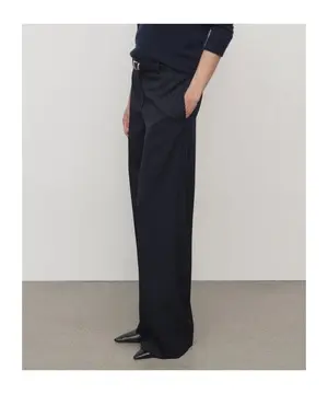 THE ROW Dender Low-rise Pleated Trousers