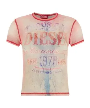 DIESEL® T-iana Printed Crewneck T-shirt