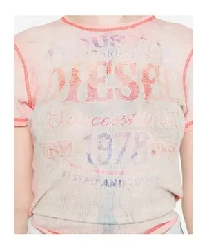DIESEL® T-iana Printed Crewneck T-shirt