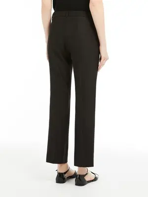 Max Mara Fatina Pleat Detailed Slim Fit Trousers