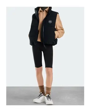 Canada Goose Grandview Cropped Puffer Gilet - Black