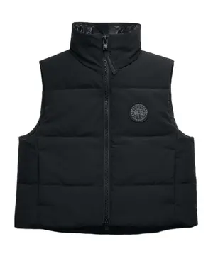 Canada Goose Grandview Cropped Puffer Gilet - Black
