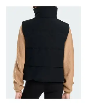 Canada Goose Grandview Cropped Puffer Gilet - Black