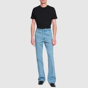 Dries Van Noten Light Wash Multi-pocket Jeans