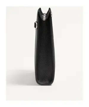 Valentino Garavani Vlogo Signature Zip-up Pouch With Detachable Handle