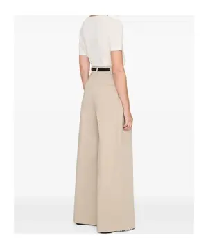ANINE BING Lou Wide Leg Trousers