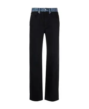 Alexander Wang Contrast Stitching Jeans For Women