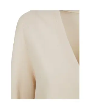 D.exterior Open Front Knit Cardigan - Marble