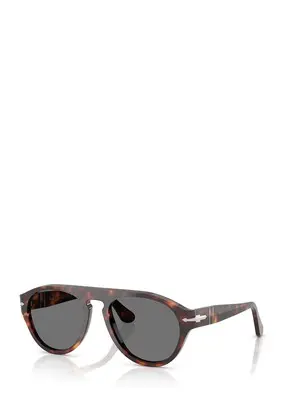 Persol Pilot Frame Sunglasses - Gray
