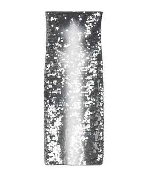 Sportmax Stemma Sequin Embellished Strapless Midi Dress