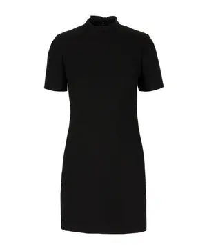 Valentino Garavani Short Sleeve Dress With Logo Detail
