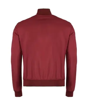 MOORER Mezzano Button-up Bomber Jacket