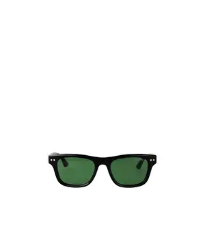 Montblanc Rectangular Frame Sunglasses - Black