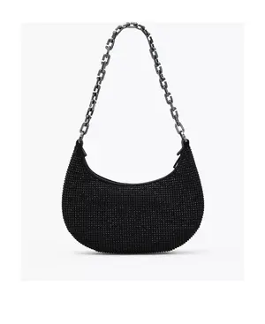 Marc Jacobs Embellished Small Curve Bag - Black