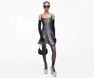 Marc Jacobs Embellished Small Curve Bag - Black