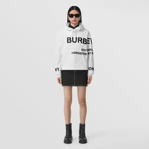 Burberry Horseferry Printed Oversized Hoodie
