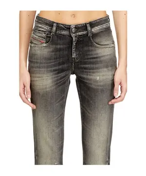 DIESEL® Distressed Flared Jeans