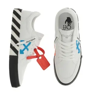Off-White Low Vulcanized Sneakers - White