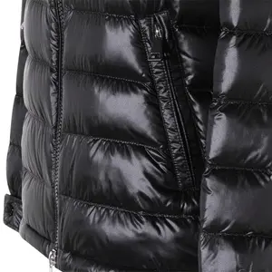 Moncler Borey Short Down Jacket With Detachable Hood