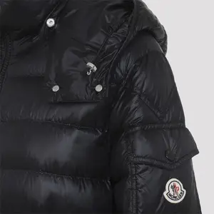 Moncler Borey Short Down Jacket With Detachable Hood